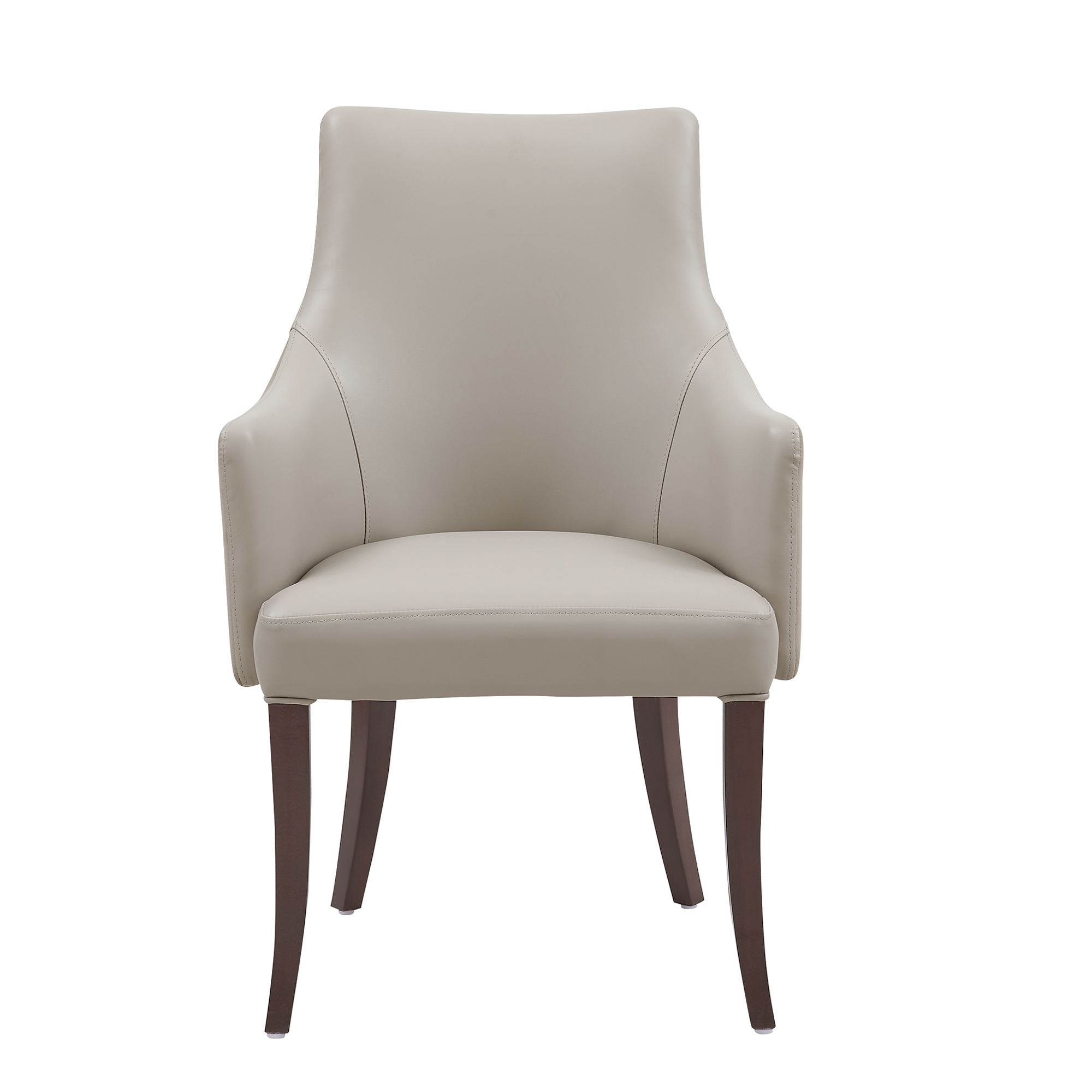 Manhattan Comfort Connie Light Grey Dining Armchair | The Classy Home
